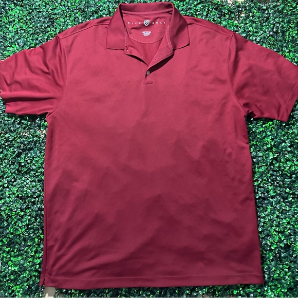 Shirts | Mens Nike Golf Tour Performance Dri Fit Maroon Athletic Golf ...